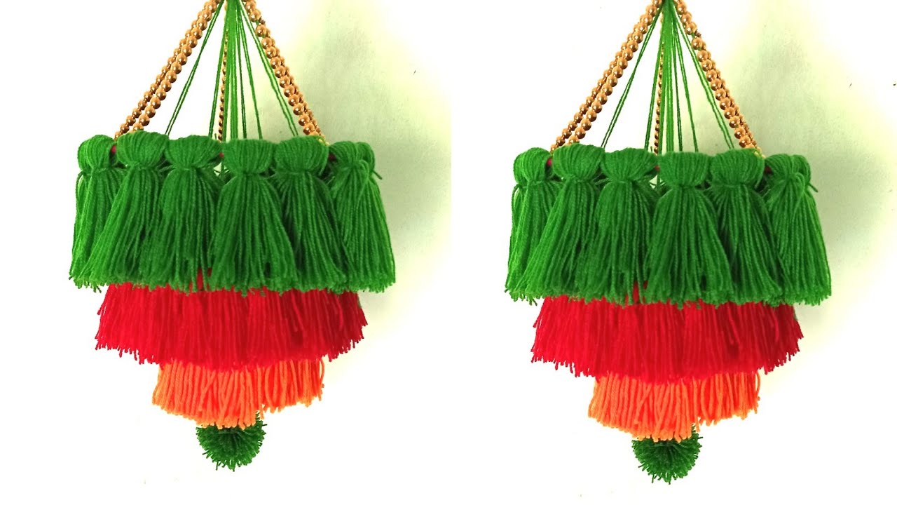 Jhumar Design | How To Make Woolen Jhumar | HOW TO MAKE JHUMAR | JHUMAR ...