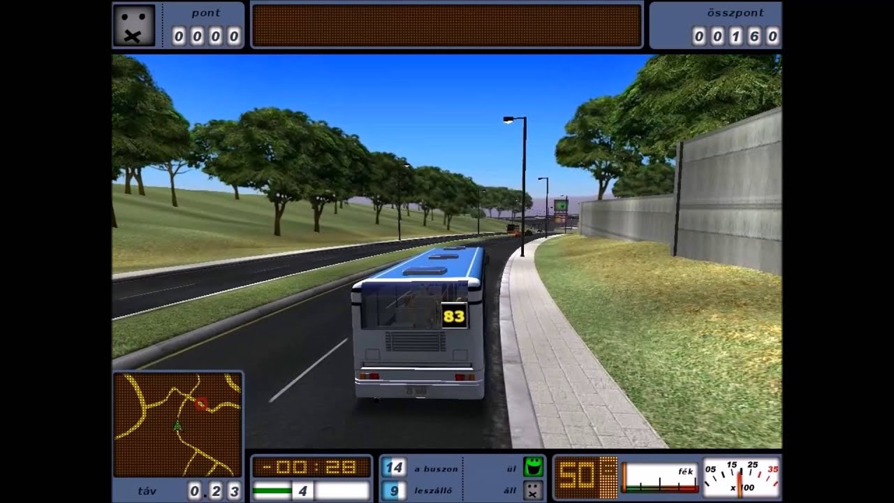 Bus Driver Gameplay HD - part 1 (magyar kommentárral) - YouTube