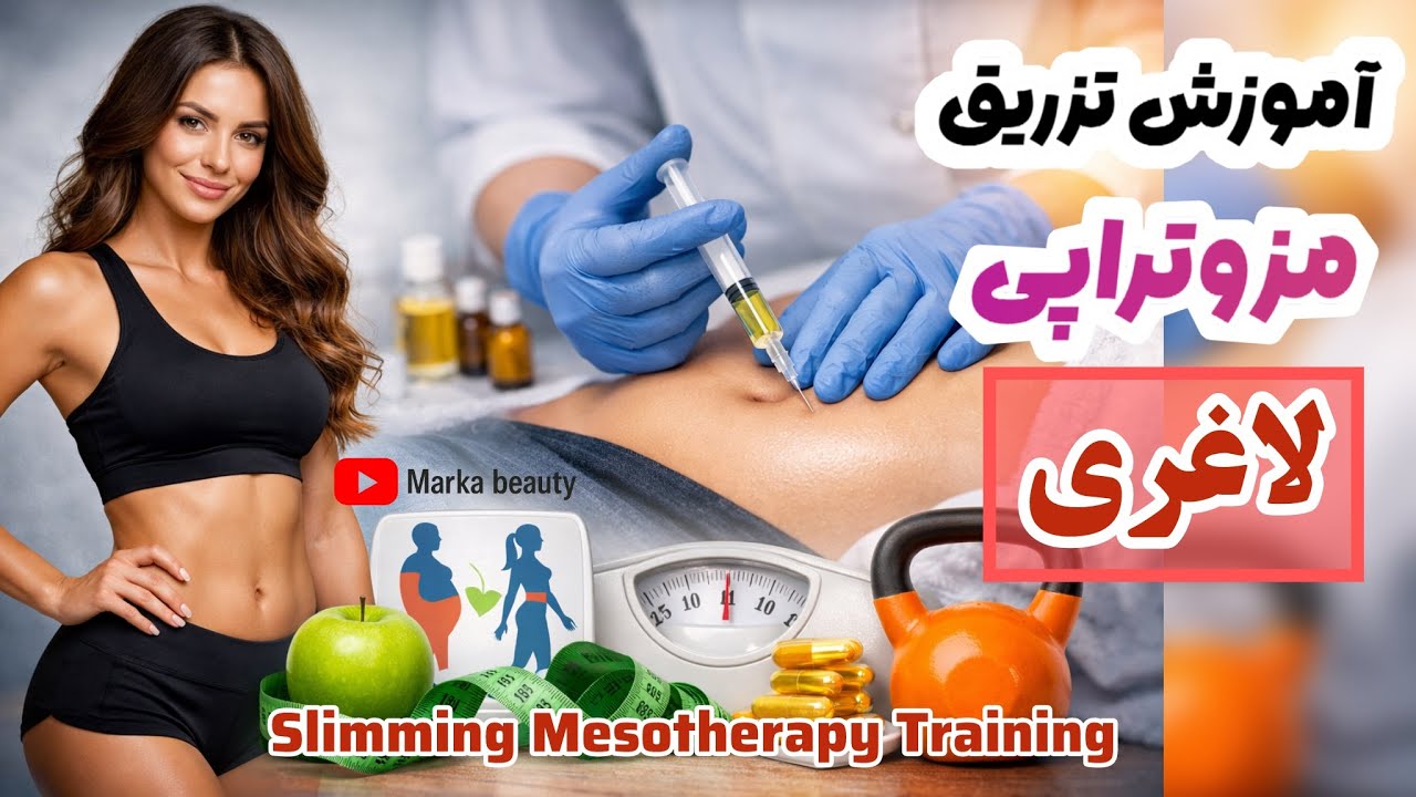 آموزش مزوتراپی لاغری | Slimming Mesotherapy Training (Step by Step ...