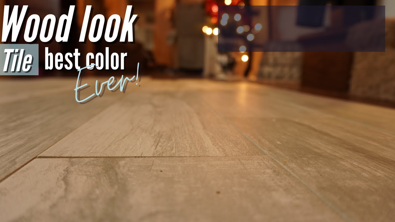 Wood look Tile Color sample- Timeless look - YouTube