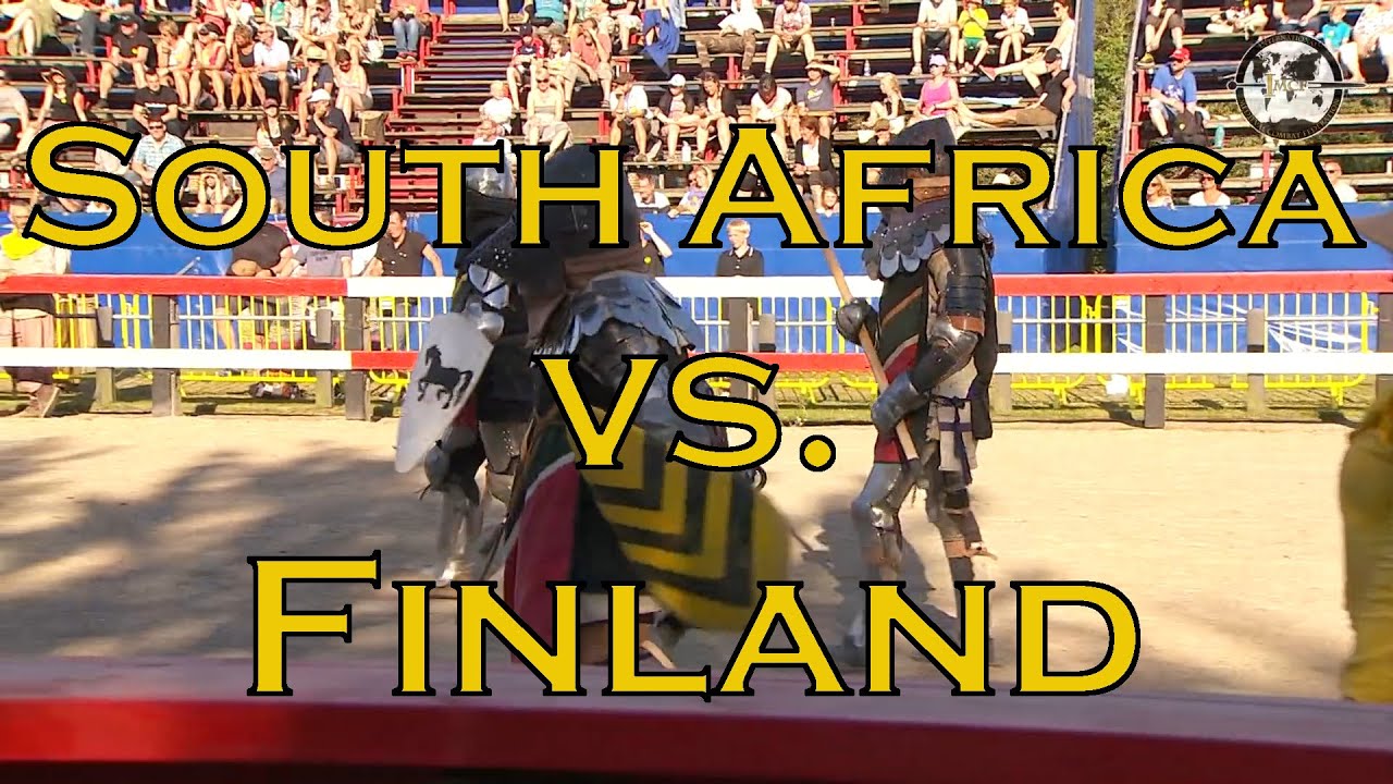 Finland vs. South Africa, Women 3 vs. 3, Buhurt Fight - YouTube