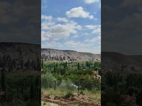 Kayseri Yeşilhisar Nevşehir Ürgüp  harika manzara #kayseri#nevşehir#ürgüp #manzara #yolvideoları