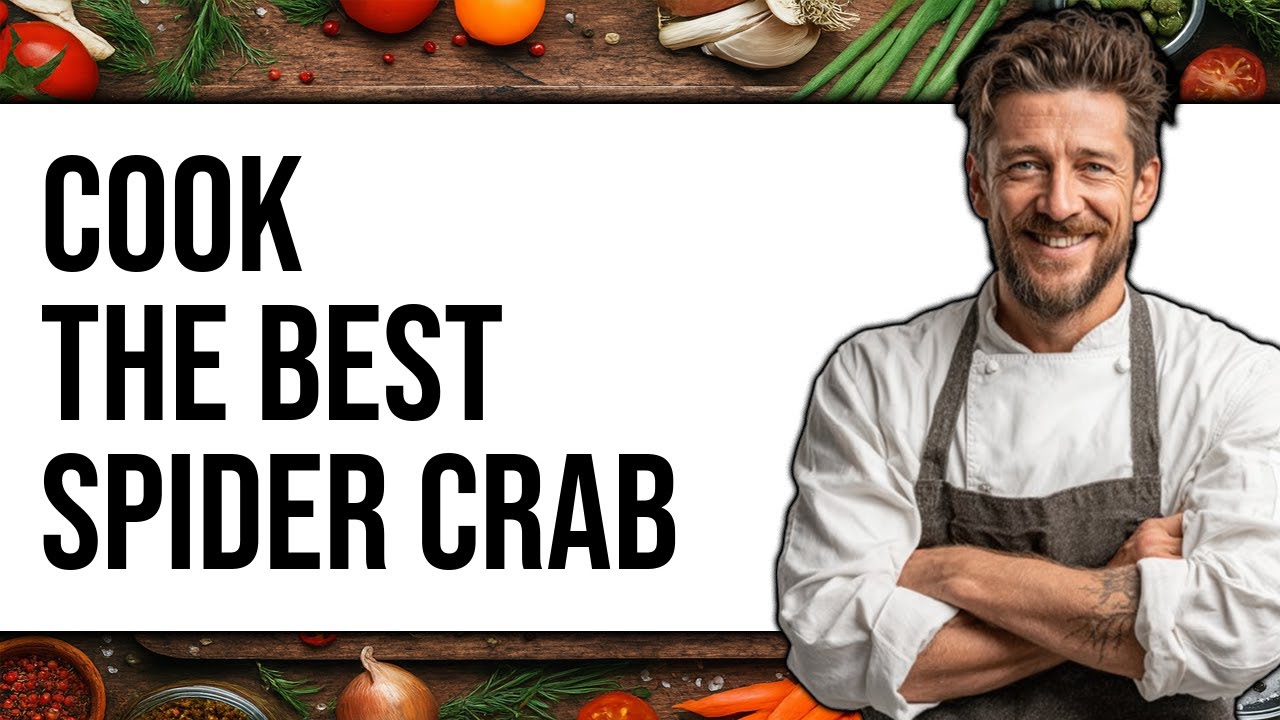How To Cook Spider Crab - YouTube