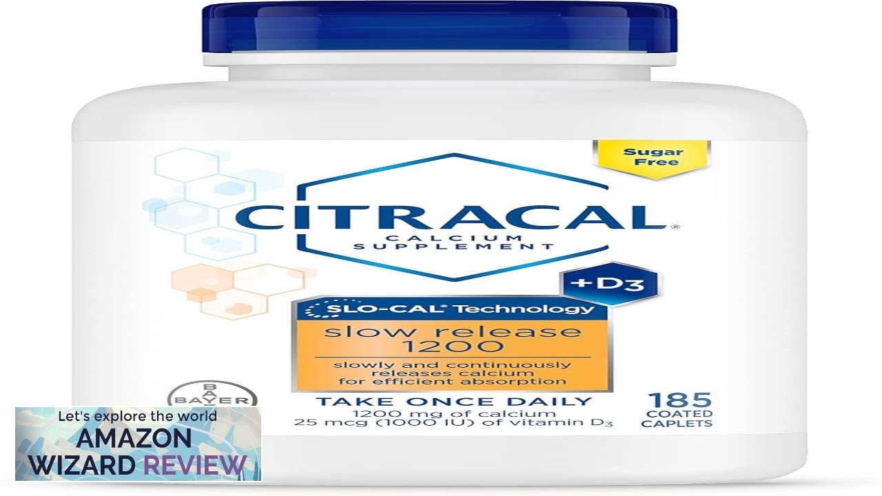 Citracal Slow Release 1200 1200 mg Calcium Citrate and Calcium ...