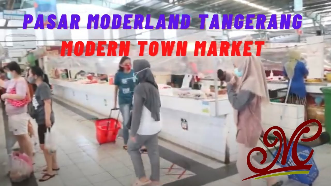 Suasana PASAR MODERNLAND...wow... - YouTube