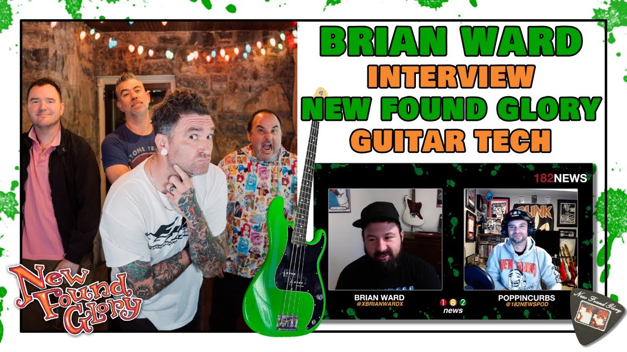 Brian Ward Interview - New Found Glory Guitar/Drum Tech - YouTube