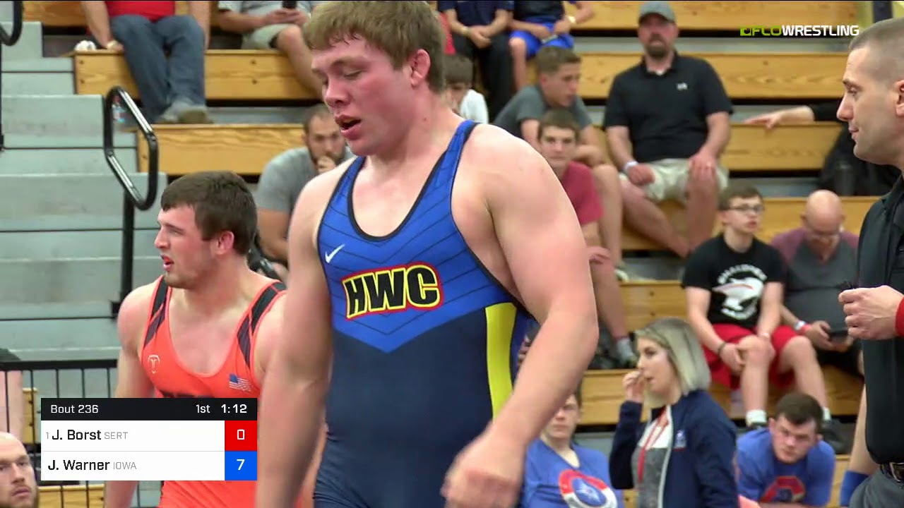 2018 FS WTT Challenge/UWW Juniors 92 2 Of 3 - John Borst (SERTC-VT) Vs ...