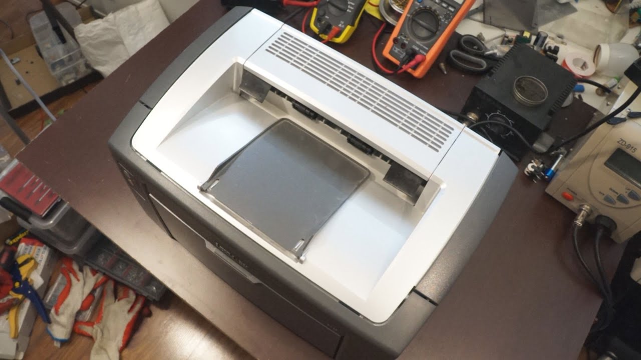 [Ekstremalna Dekompozycja] Drukarka laserowa Lexmark E120 - YouTube