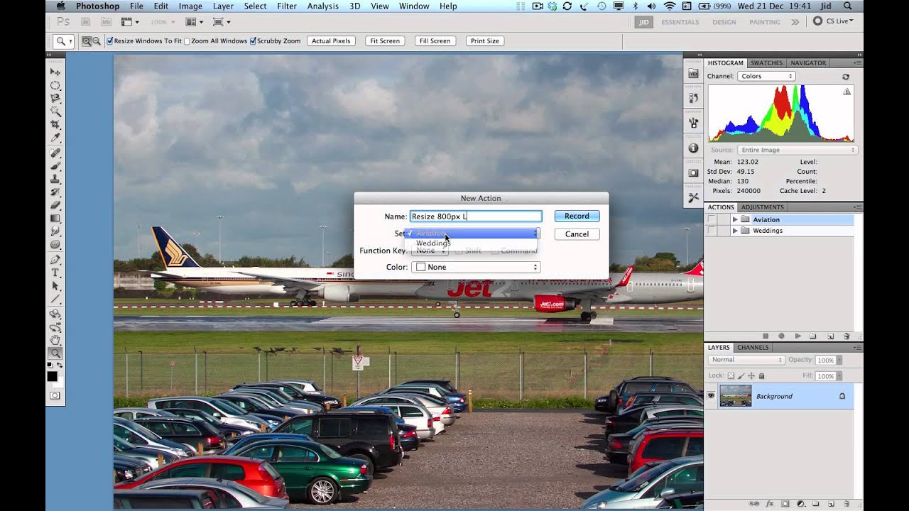 Photoshop Actions Tutorial - YouTube