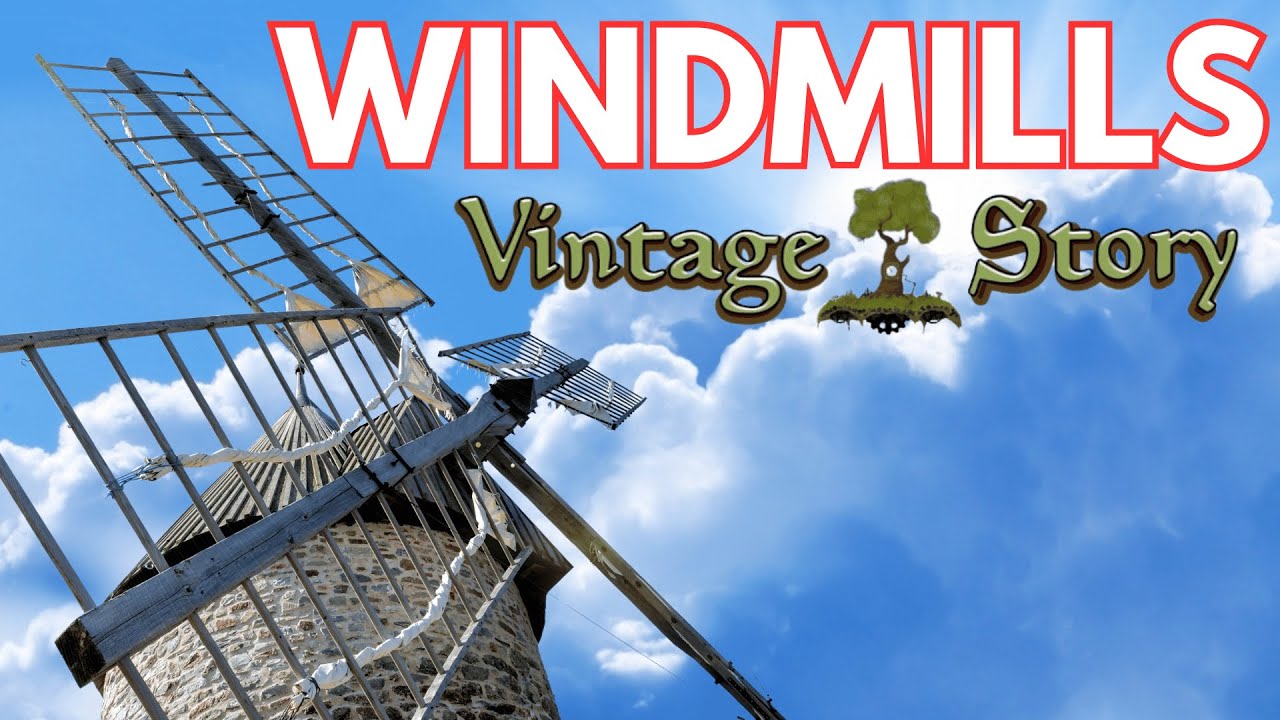 VINTAGE STORY WINDMILL WORKING - YouTube