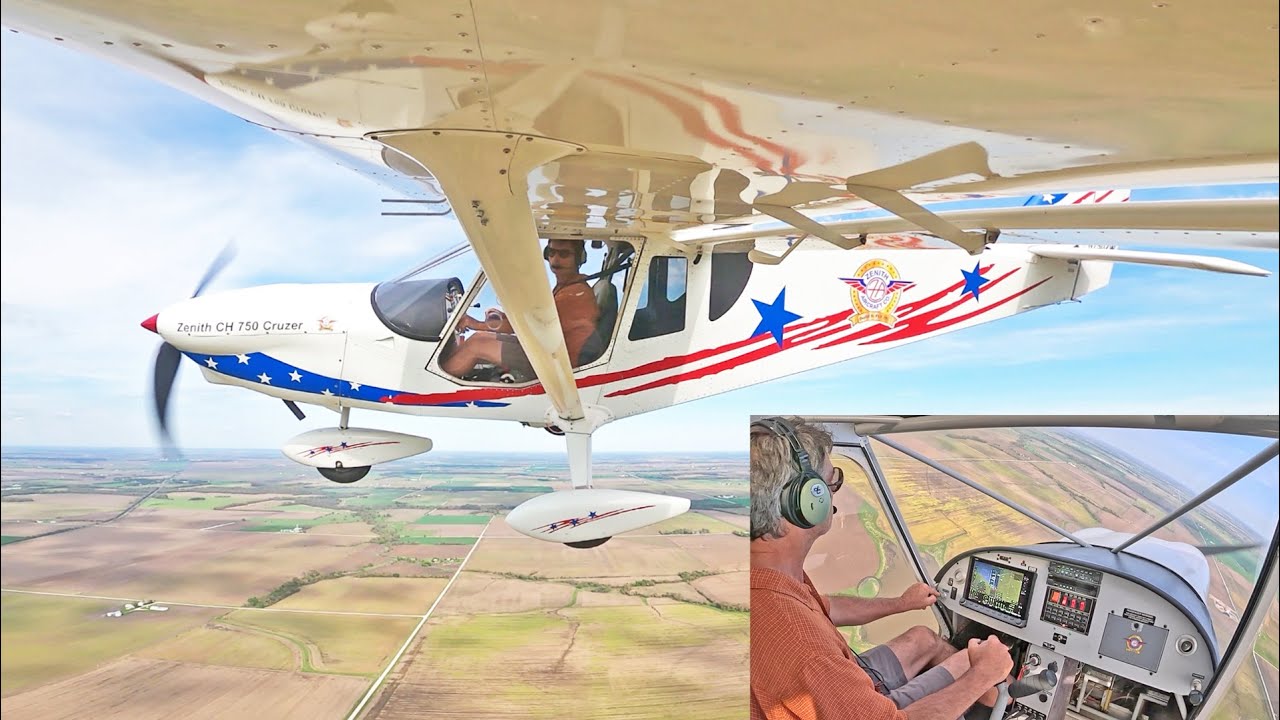 Discover the Zenith CH 750 Cruzer light sport kit airplane - YouTube