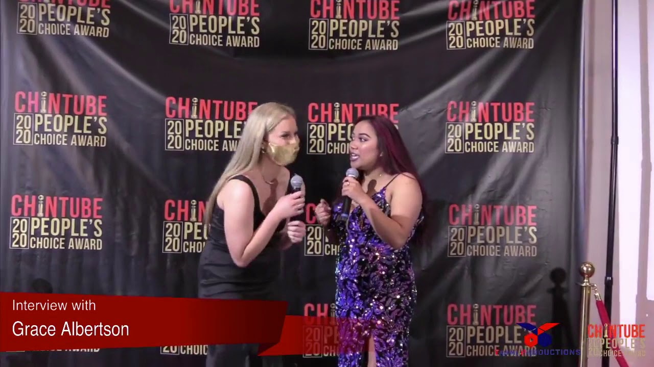 Red Carpet Interview with Grace Albertson | ChinTube People Choice ...