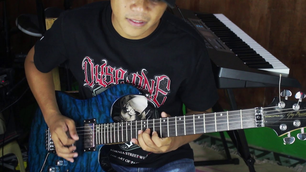 Parting Time - Rockstar | Guitar lead Solo | April Rey Pongase - YouTube
