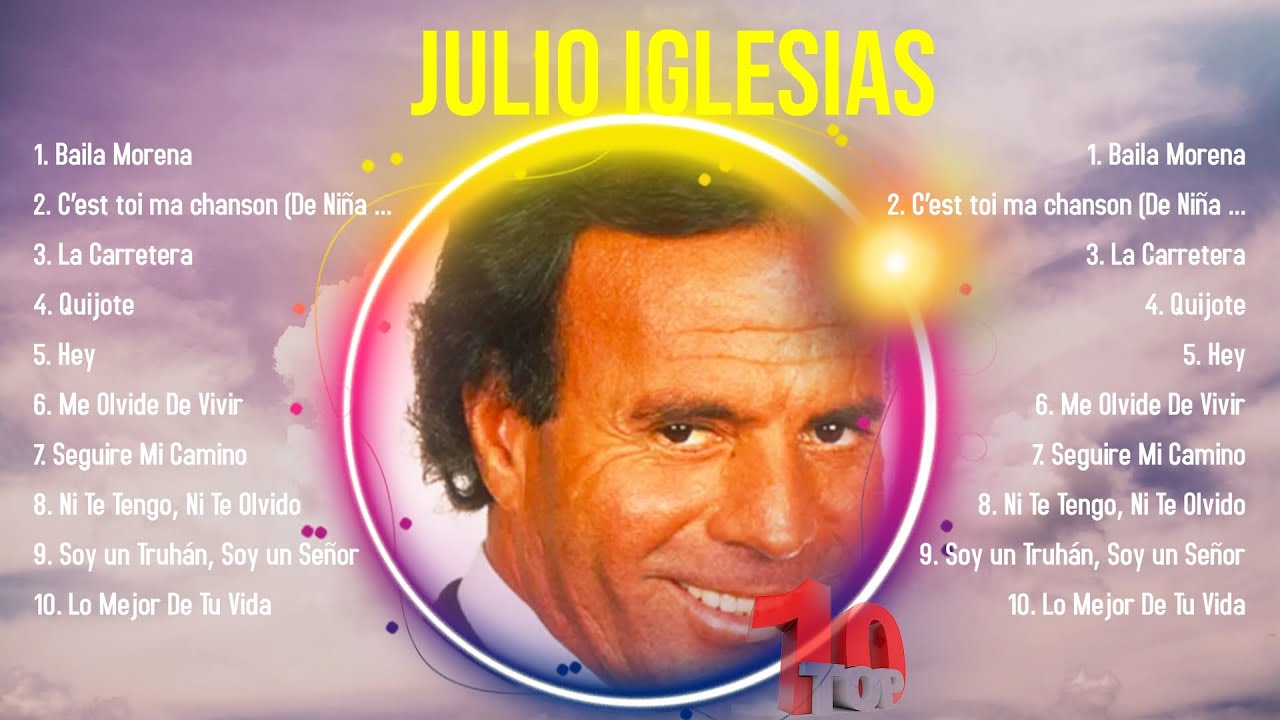 Las mejores canciones del álbum completo de Julio Iglesias 2024 - YouTube