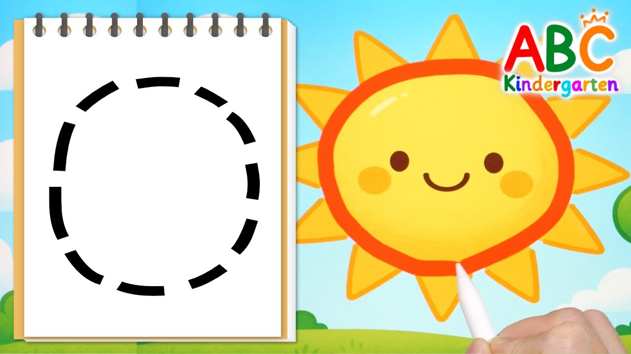 What letters of the alphabet do the sun & moon look like? | Learning ...