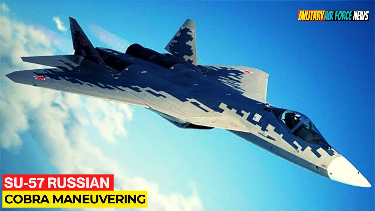 Terrifying !! Russian Su-57 Fighter Jet Shows Crazy Capabilities and ...
