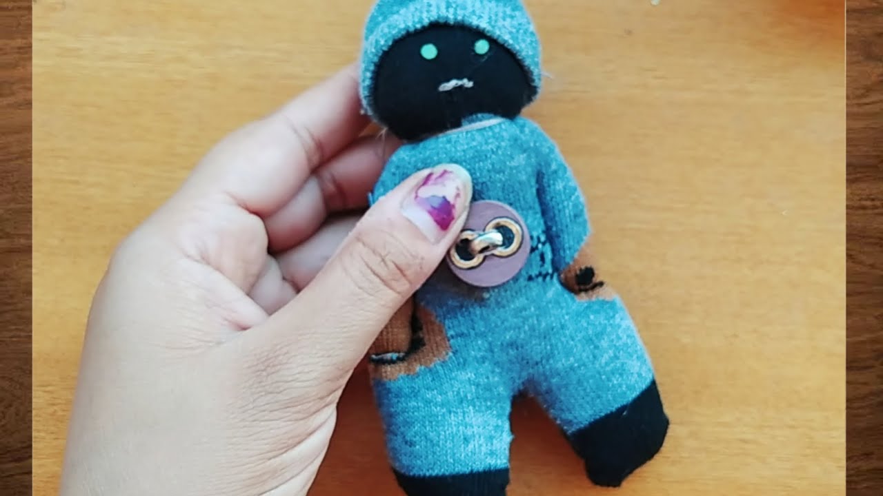 Jurab se Teddy kaise banaye ll socks craft ideas ll Teddy - socks DIY ...