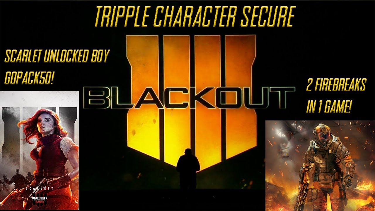 Three Characters unlocked in 1 Win! Blackout - YouTube