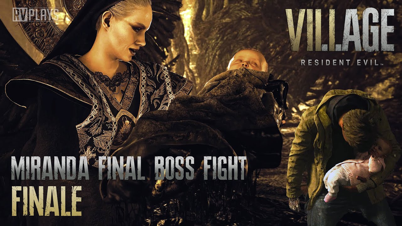 Resident Evil Village : Finale - Miranda Final Boss Fight (PS5 Gameplay ...