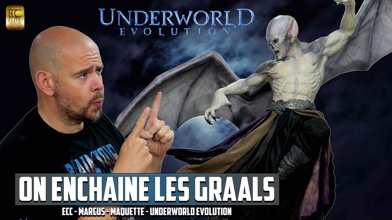 Elite Creature Marcus Underworld Evolution Maquette 1/3 ! On Enchaîne Les Graals ! - YouTube