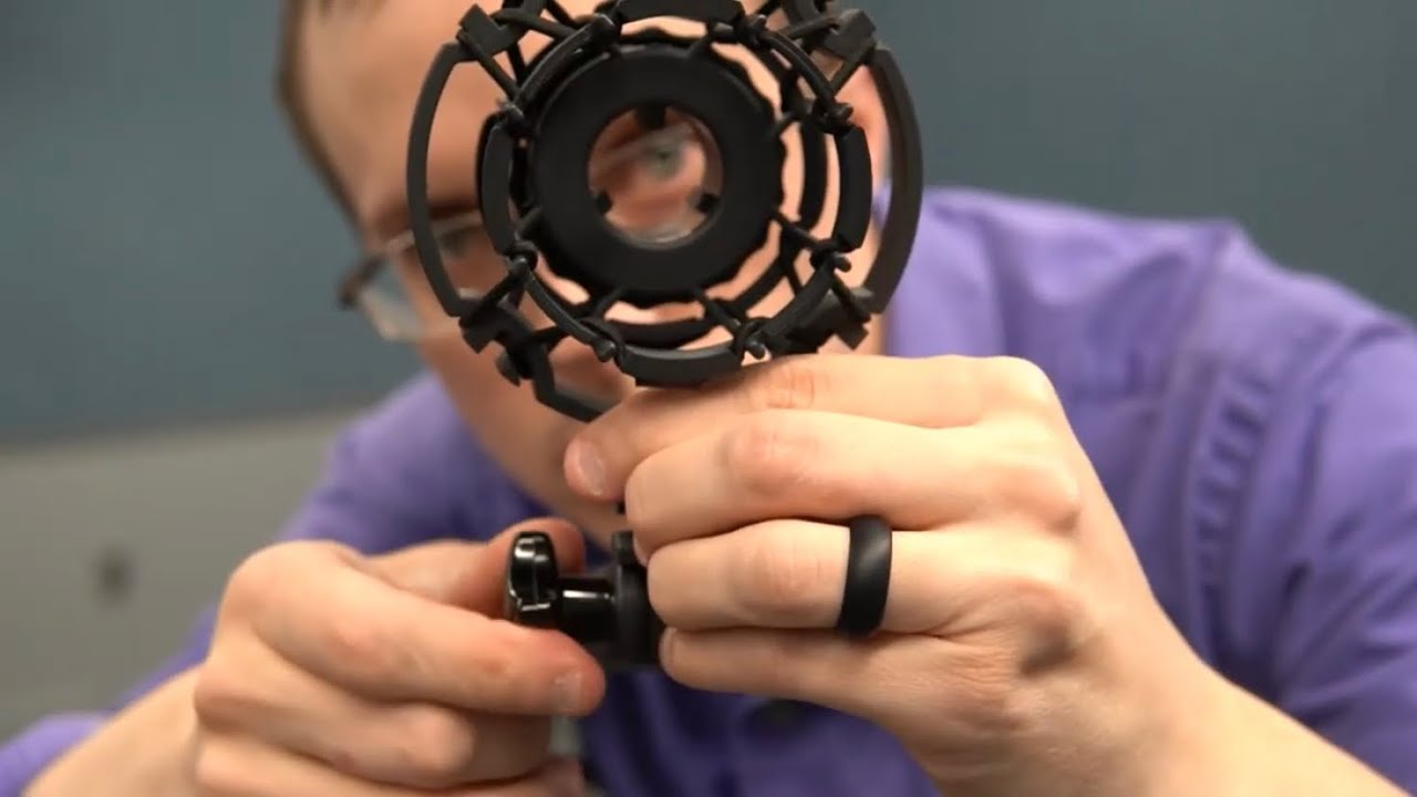 How to Set Up a Microphone (and a Microphone Stand) - YouTube