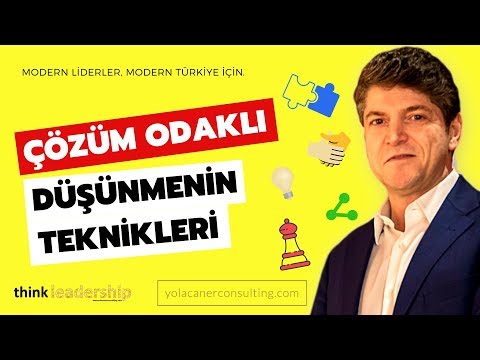 Çözüm Odaklı Düşünmenin Teknikleriyle Yüksek Performans Kültürü 🏆