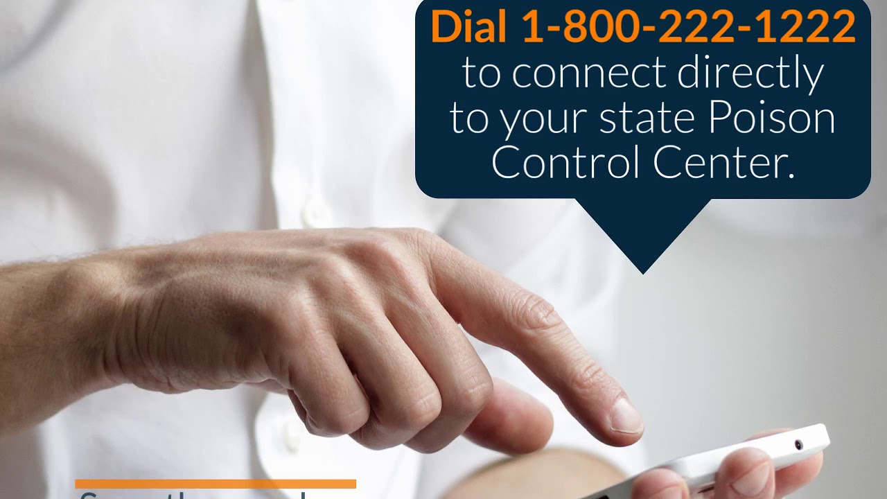 Poison Control Center 1-800-222-1222 - YouTube