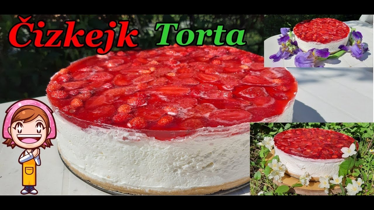 Čizkejk torta-Cheesecake - YouTube