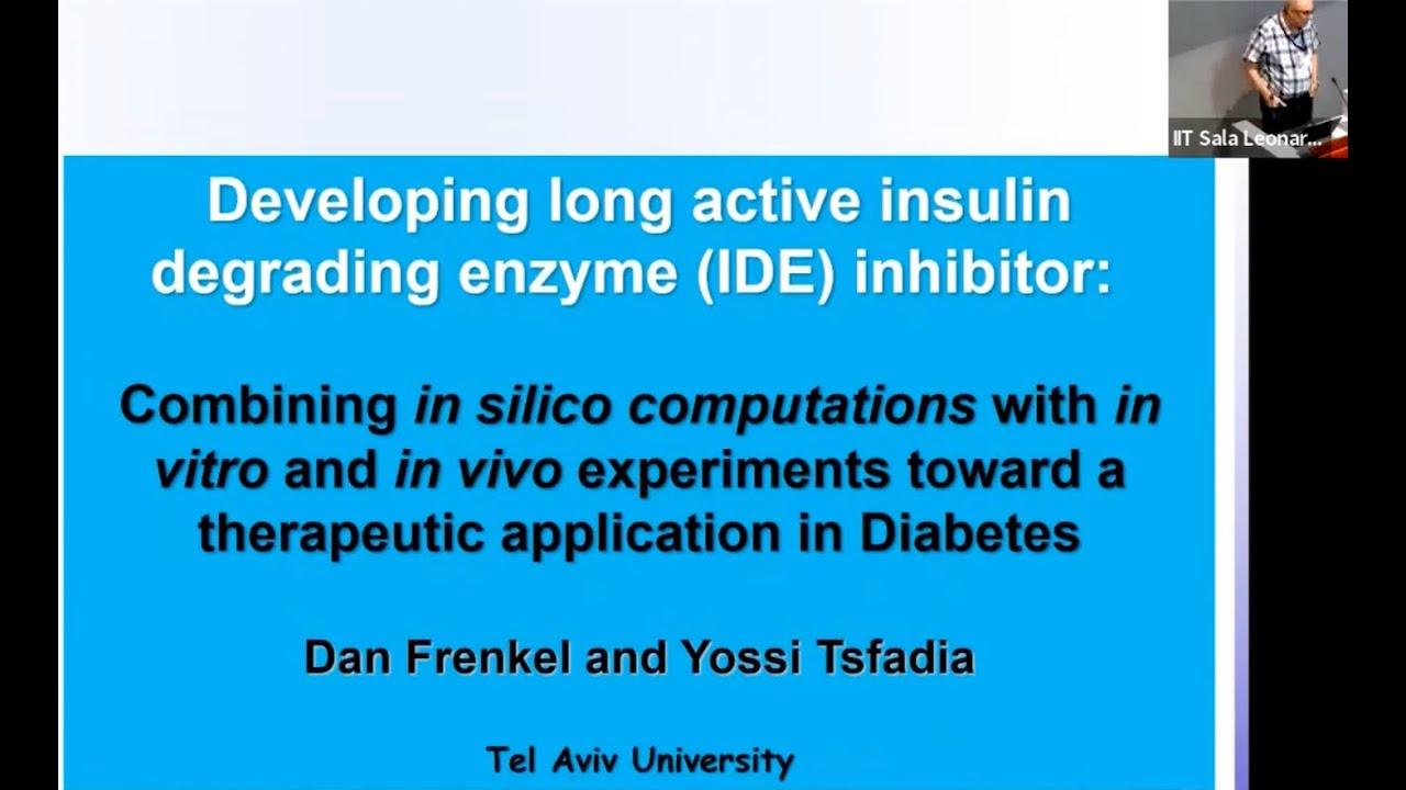 Developing long active insulin degrading enzyme (IDE) inhibitor - YouTube