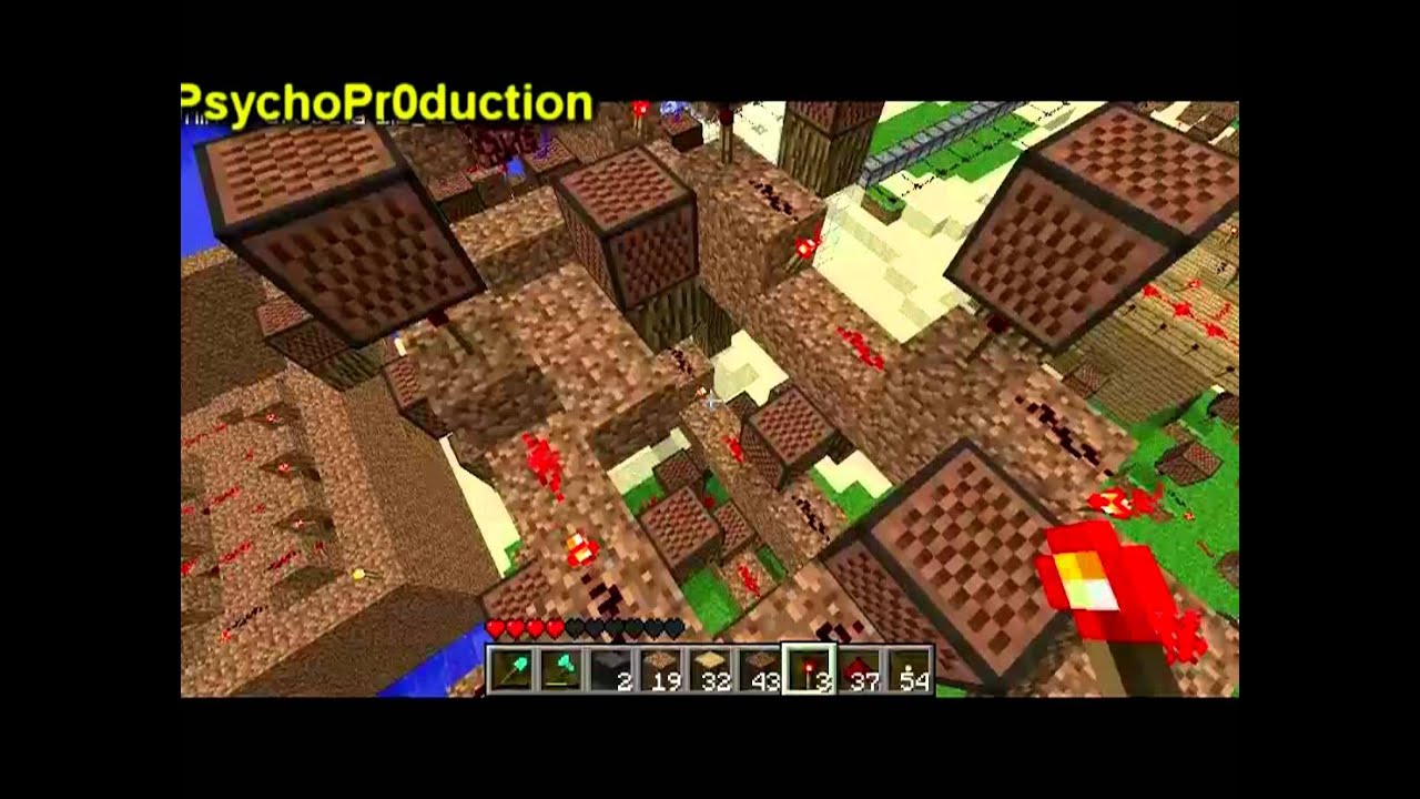 Minecraft Note Blocks - Harder, Better, Faster, Stronger [HD] - YouTube