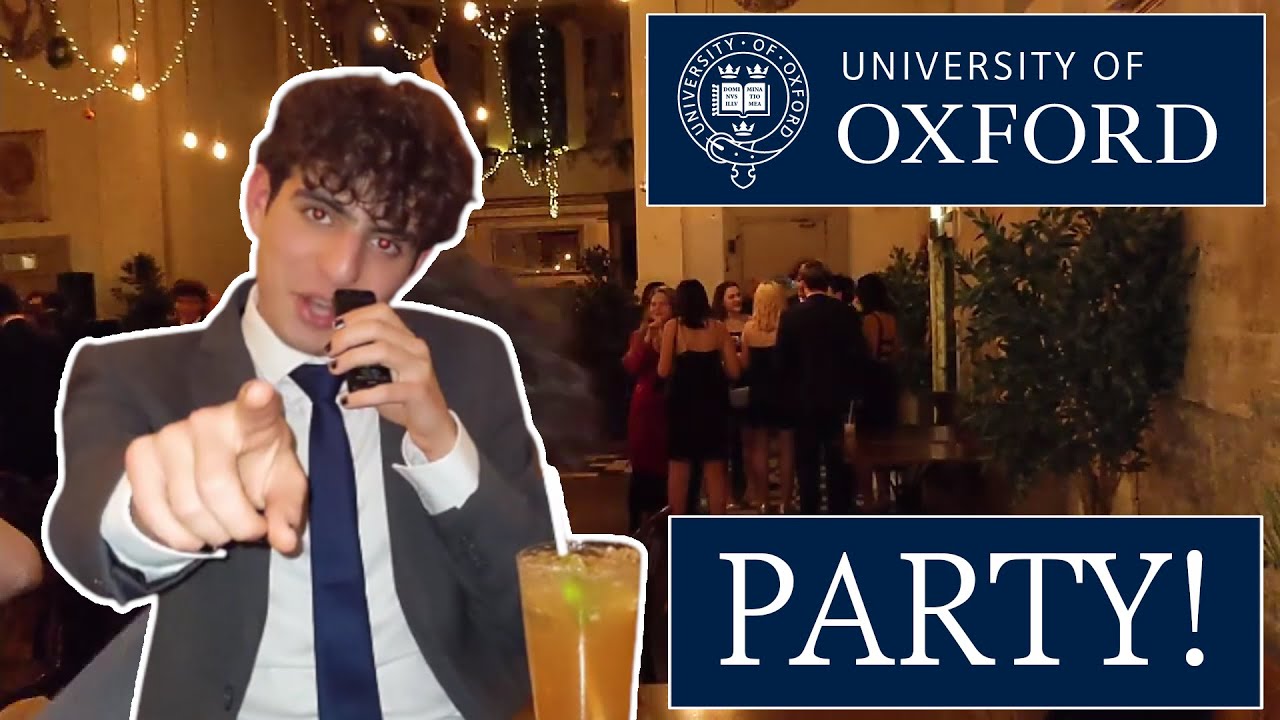 What is a Oxford University Party REALLY like? - YouTube