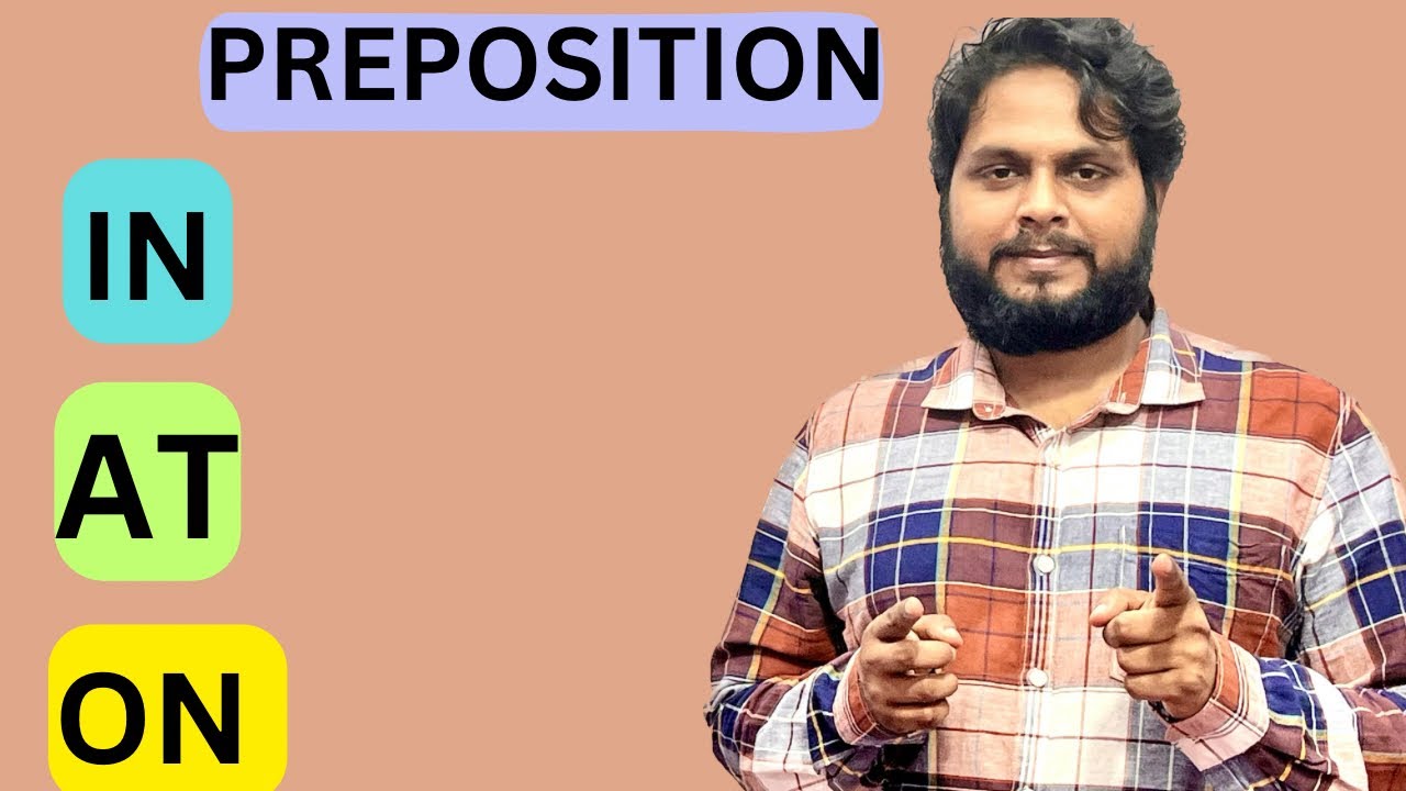 Use of At, In and On Preposition!!! Spoken English Course #grammar # ...