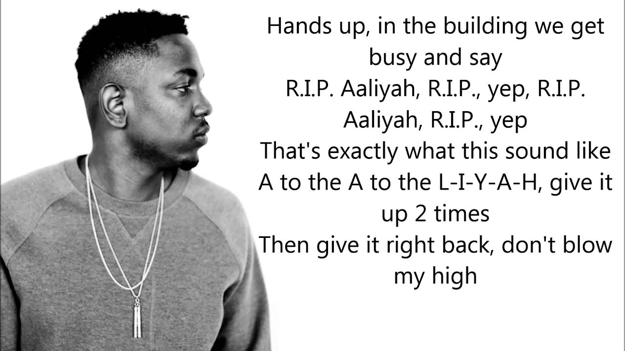 Kendrick Lamar - Blow My High w/Lyrics - YouTube