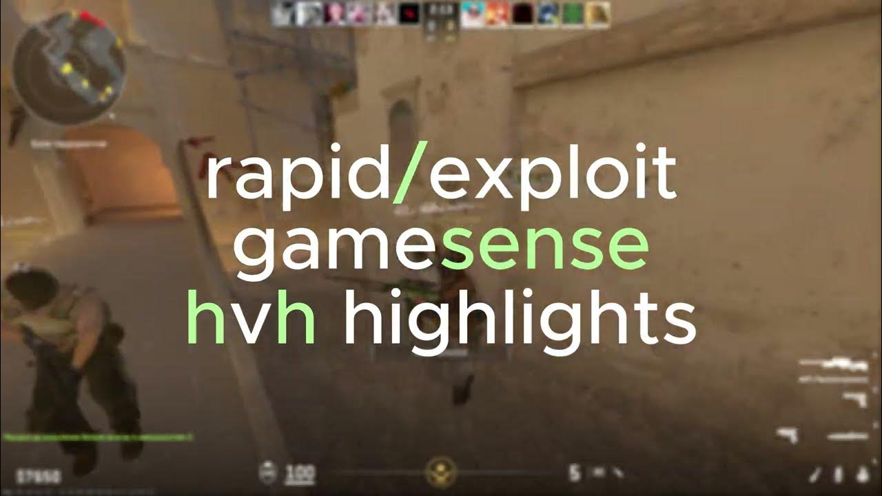 cs2 hvh highlights #2 | exploit abusing | ft. gamesense/skeet.cc - YouTube