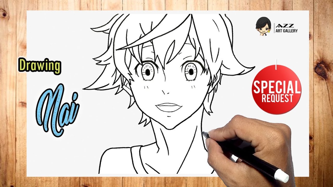 Drawing Nai from Karneval - YouTube