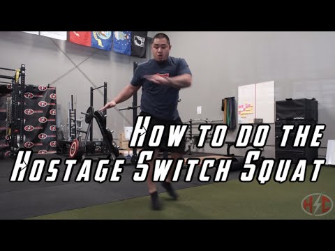 How to do the Hostage Switch Squat - YouTube