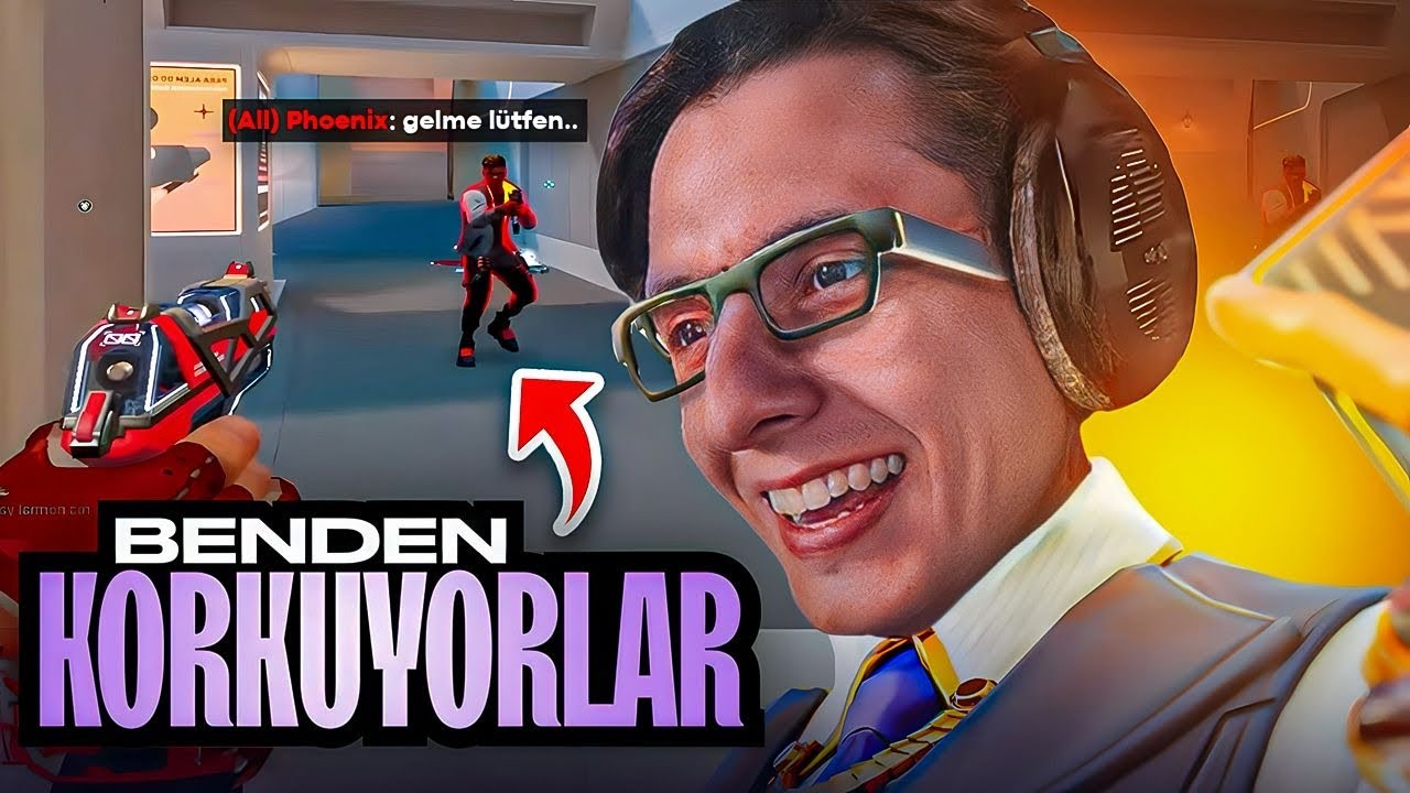 BENİ GÖREN RAKİPLER FF VERMEK İÇİN YARIŞIYOR | VALORANT - YouTube
