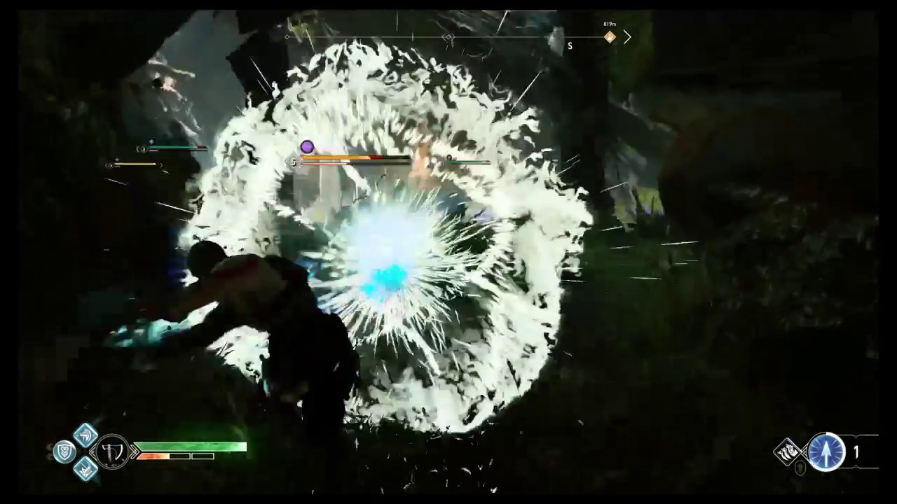 God of War - Fafnir's Storeroom, Wolf Fight - YouTube
