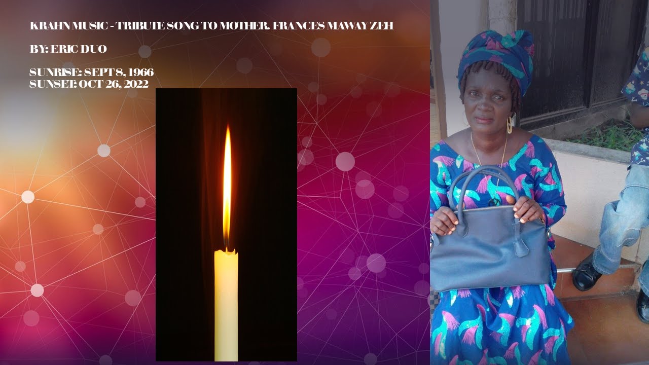 KRAHN MUSIC - TRIBUTE SONG TO MOTHER. FRANCES MAWAY ZEH BY ERIC DUIO ...