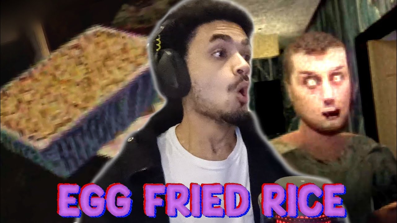 A HORROR GAME About, egg fried rice..? (i still got scared tho) | Egg ...