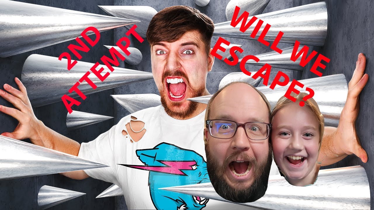 Can Zoey win against the Impossible Mr. Beast Escape Room? - YouTube