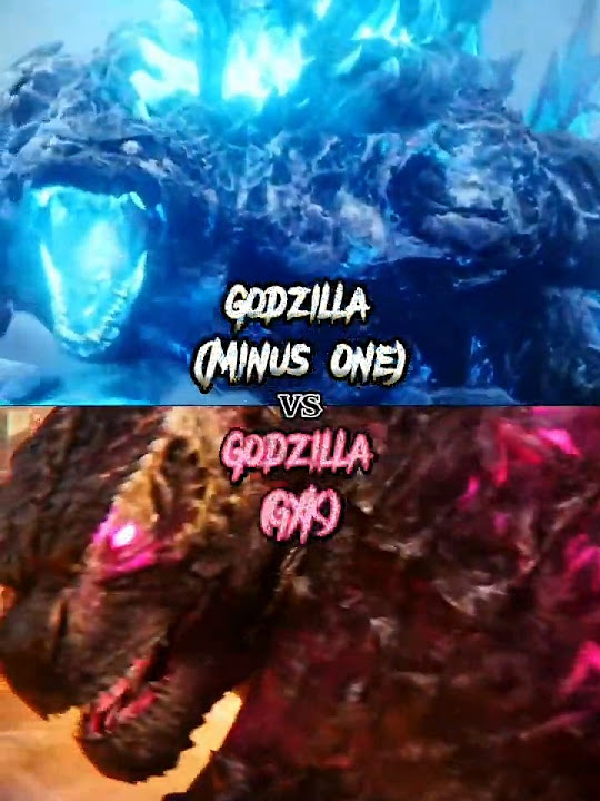 Godzilla (GXK) vs Godzilla (Minus One) - YouTube
