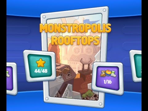 Monster, inc. Run Monstropolis Rooftops Full Walkthrough ios iphone ...