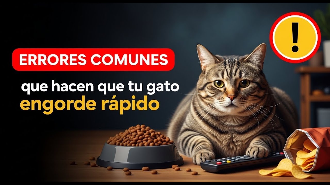 Errores comunes que hacen que tu gato engorde rápido - YouTube