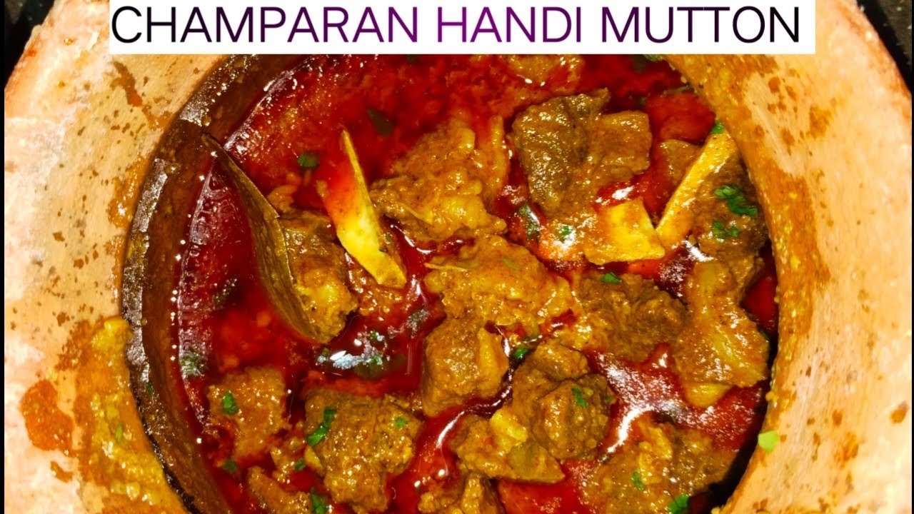 Handi Mutton curry🤤 | मटन बिहारी स्टाइल👌 | Authentic Hanji Mutton♥️ ...