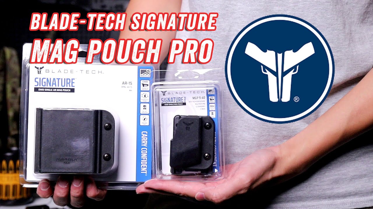 Blade-Tech Signature Mag Pouch Pro 2021全新升级弹匣套开箱及个人使用体验 - YouTube