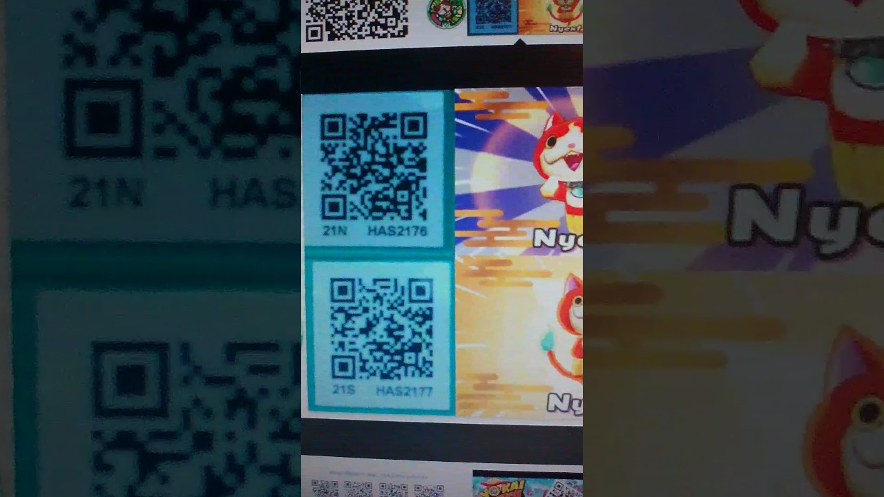 QR code jibanyan amultime - YouTube