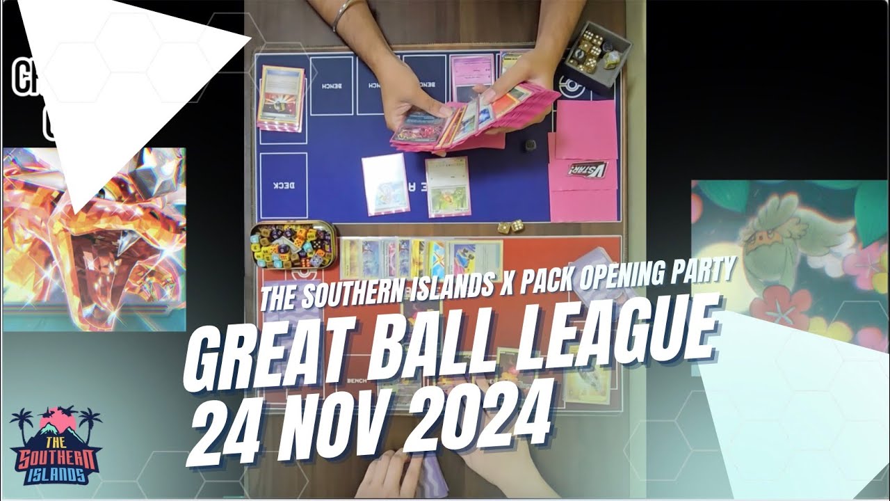 Pokemon TCG Great Ball League 2024/25 | Bricks Play | 24 November 2024 ...