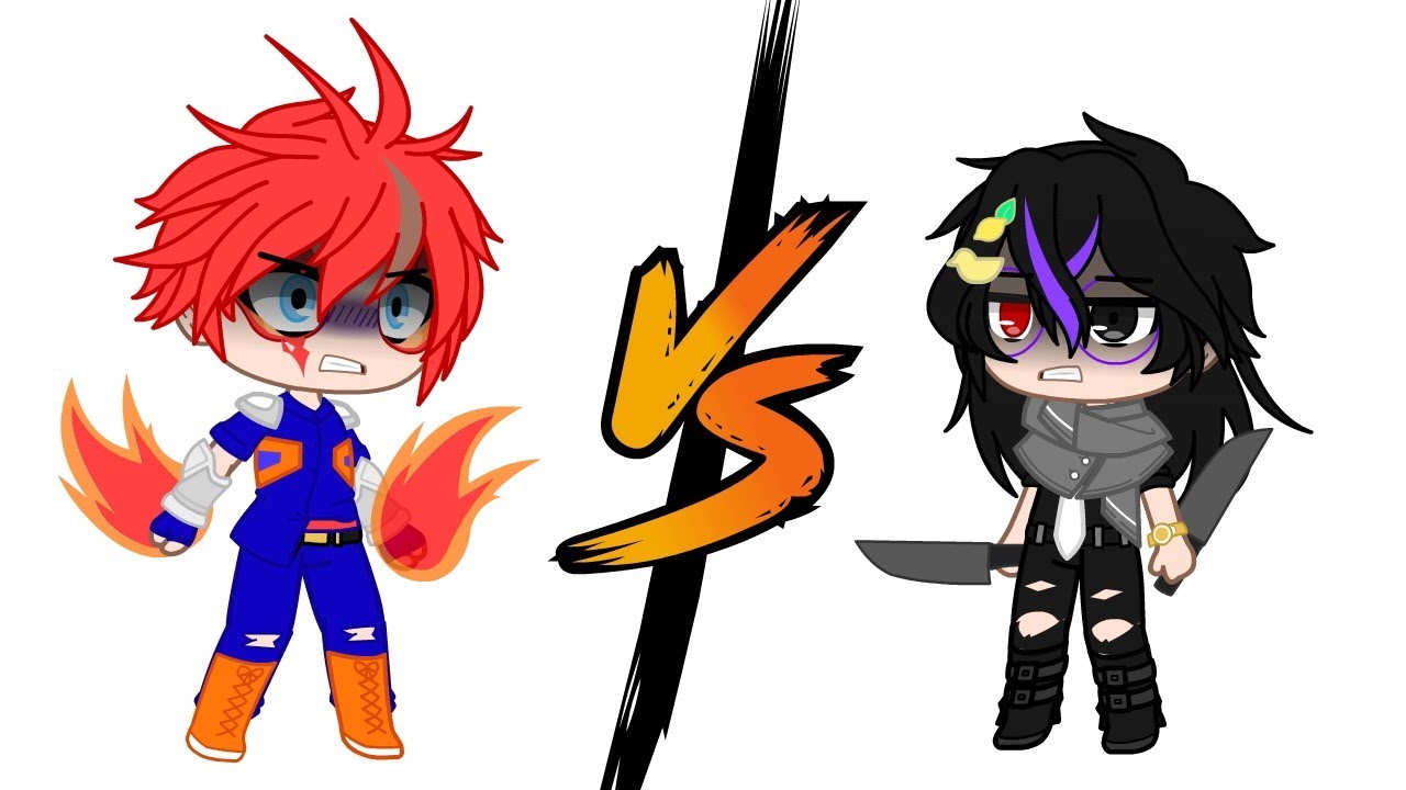 Endeavor VS Aizawa||Gacha club||MHA - YouTube