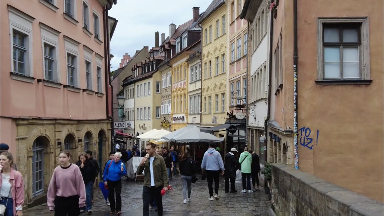 Bamberg walking Tour Germany 🇩🇪 [relaxing HD Video] - YouTube